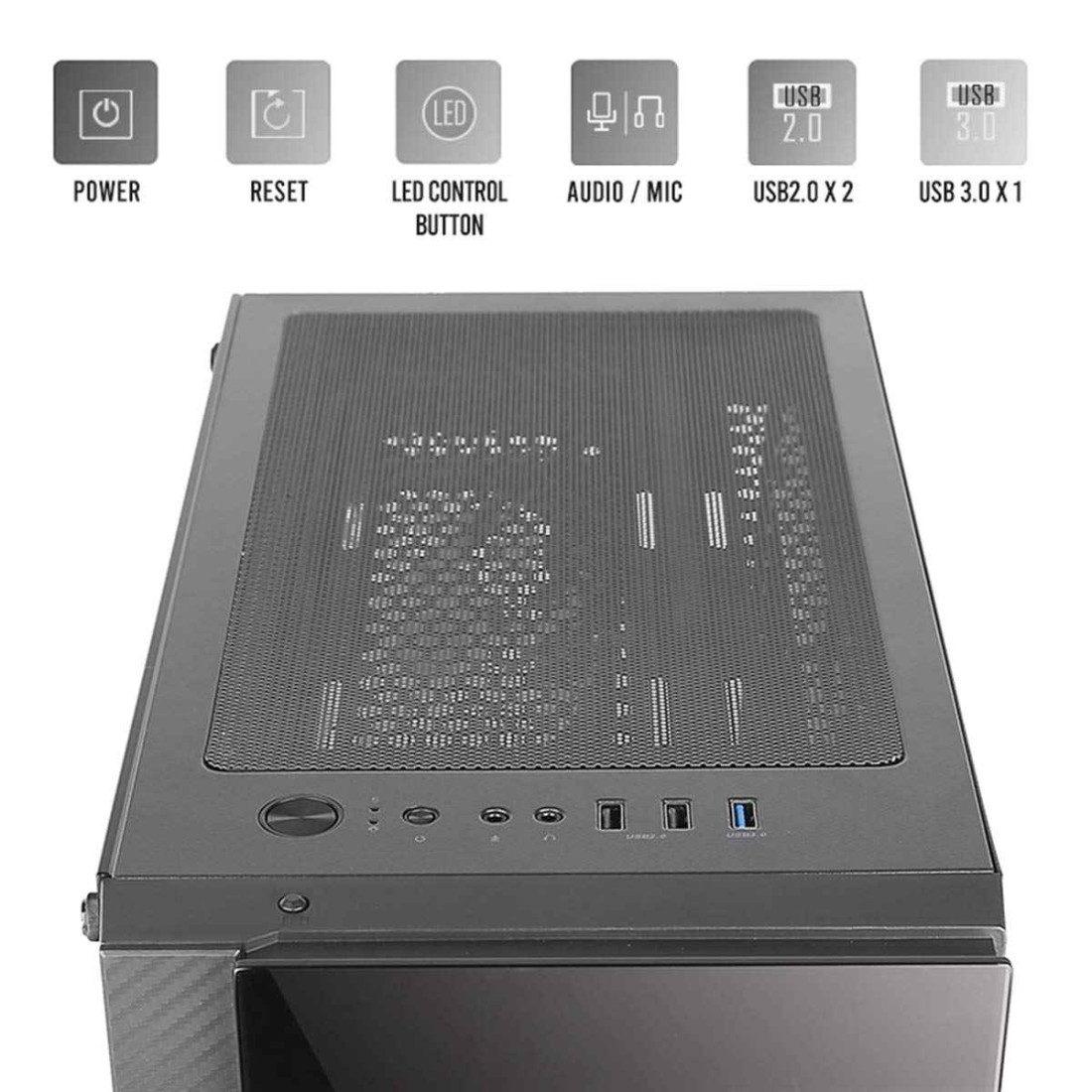 Buy ANTEC NX600 Antec NX600 NX series-Mid Tower Gaming Case ...