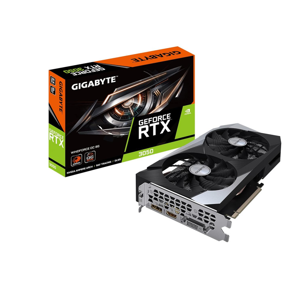 Graphic Cards : Buy Gigabyte RTX 3050 Windforce OC 8GB GDDR6 ...