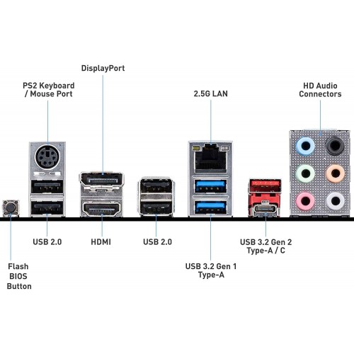 Buy MSI PRO B550-A PRO AM4 AMD B550 SATA 6Gb/s ATX AMD Motherboard ...