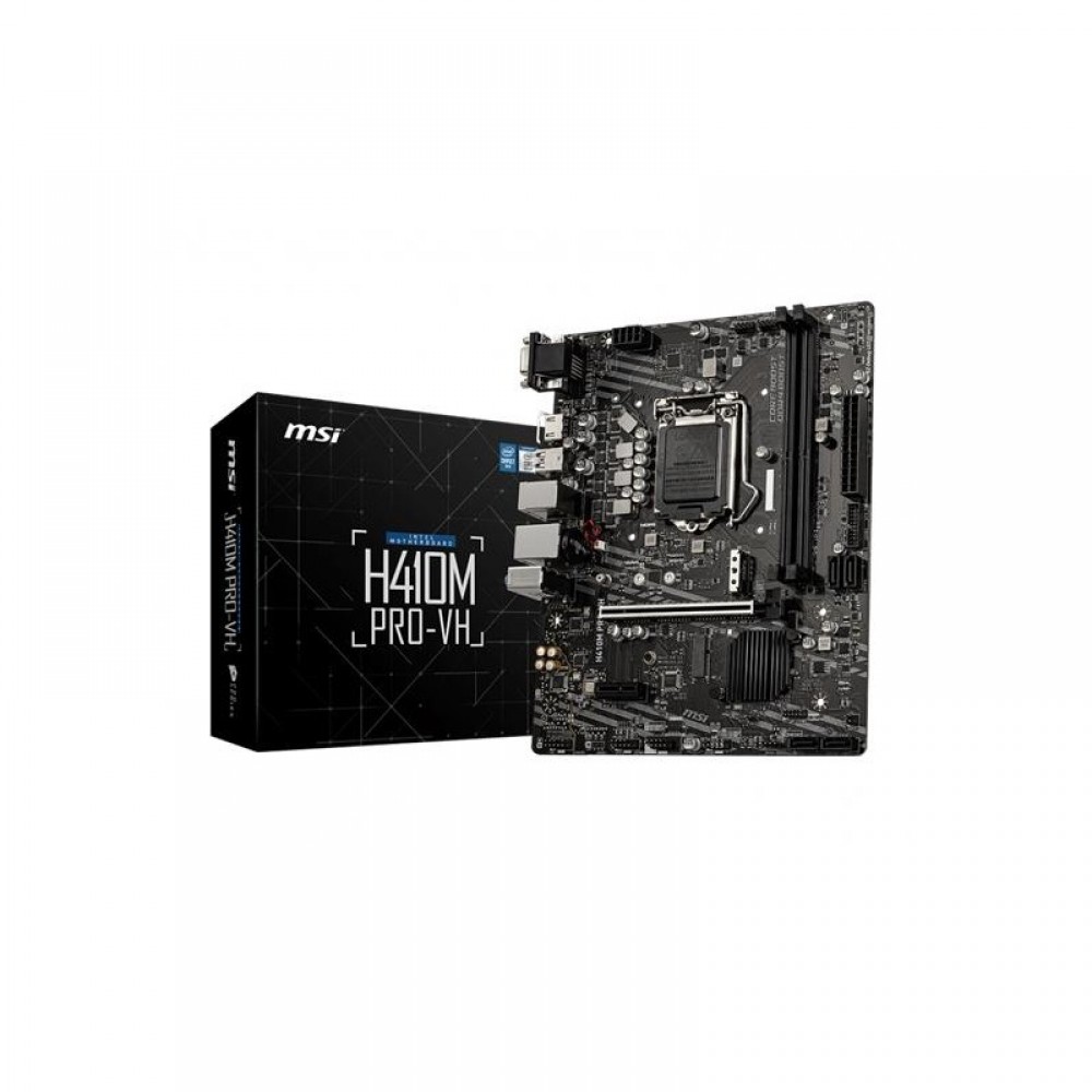 Buy MSI H410M PRO-VH mATX LGA 1200 Socket Micro-ATX Motherboard ...