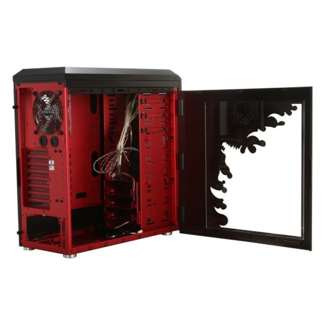 Buy LIAN LI ARMORSUIT PC-P50R Red & Black Aluminum ATX ...