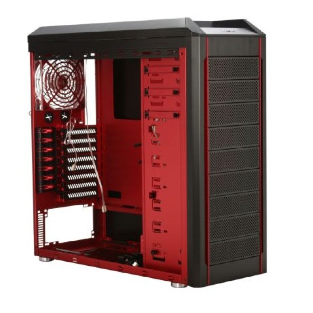 Buy LIAN LI ARMORSUIT PC-P50R Red & Black Aluminum ATX ...