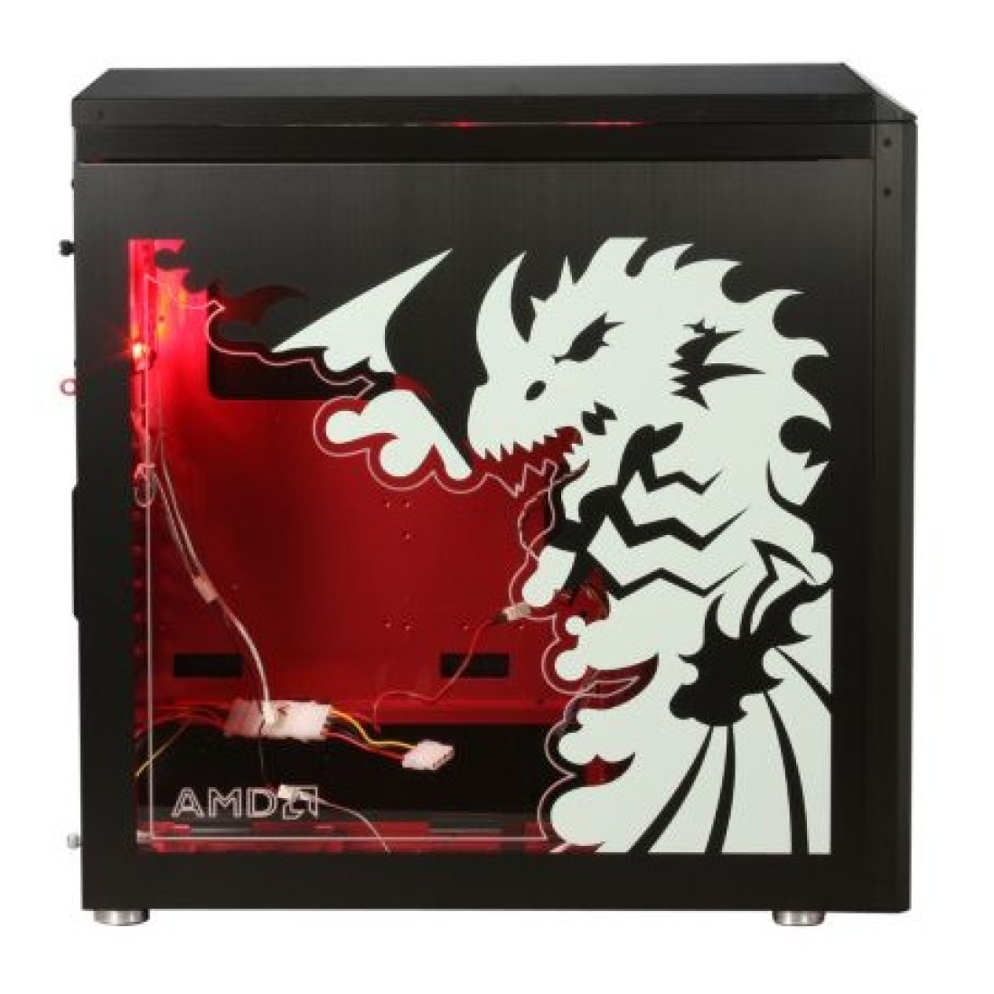 Buy LIAN LI ARMORSUIT PC-P50R Red & Black Aluminum ATX ...