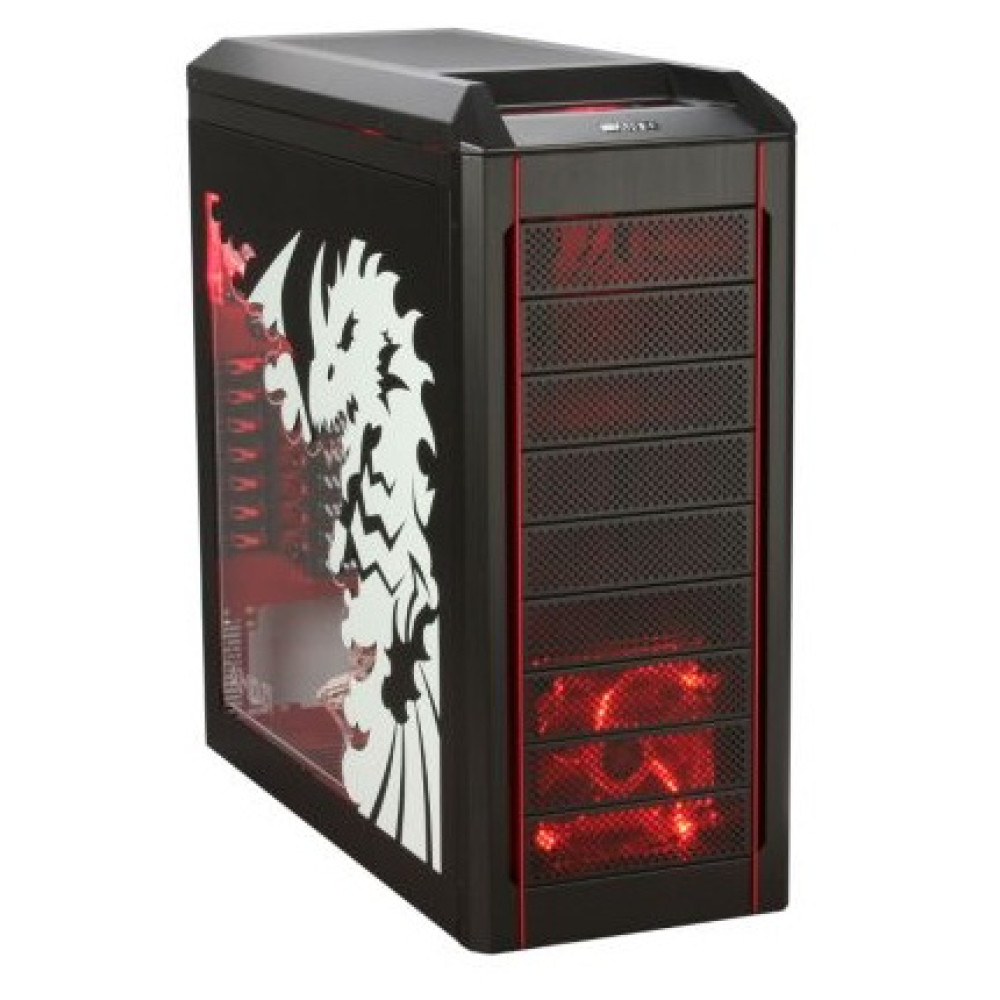 Buy LIAN LI ARMORSUIT PC-P50R Red & Black Aluminum ATX ...