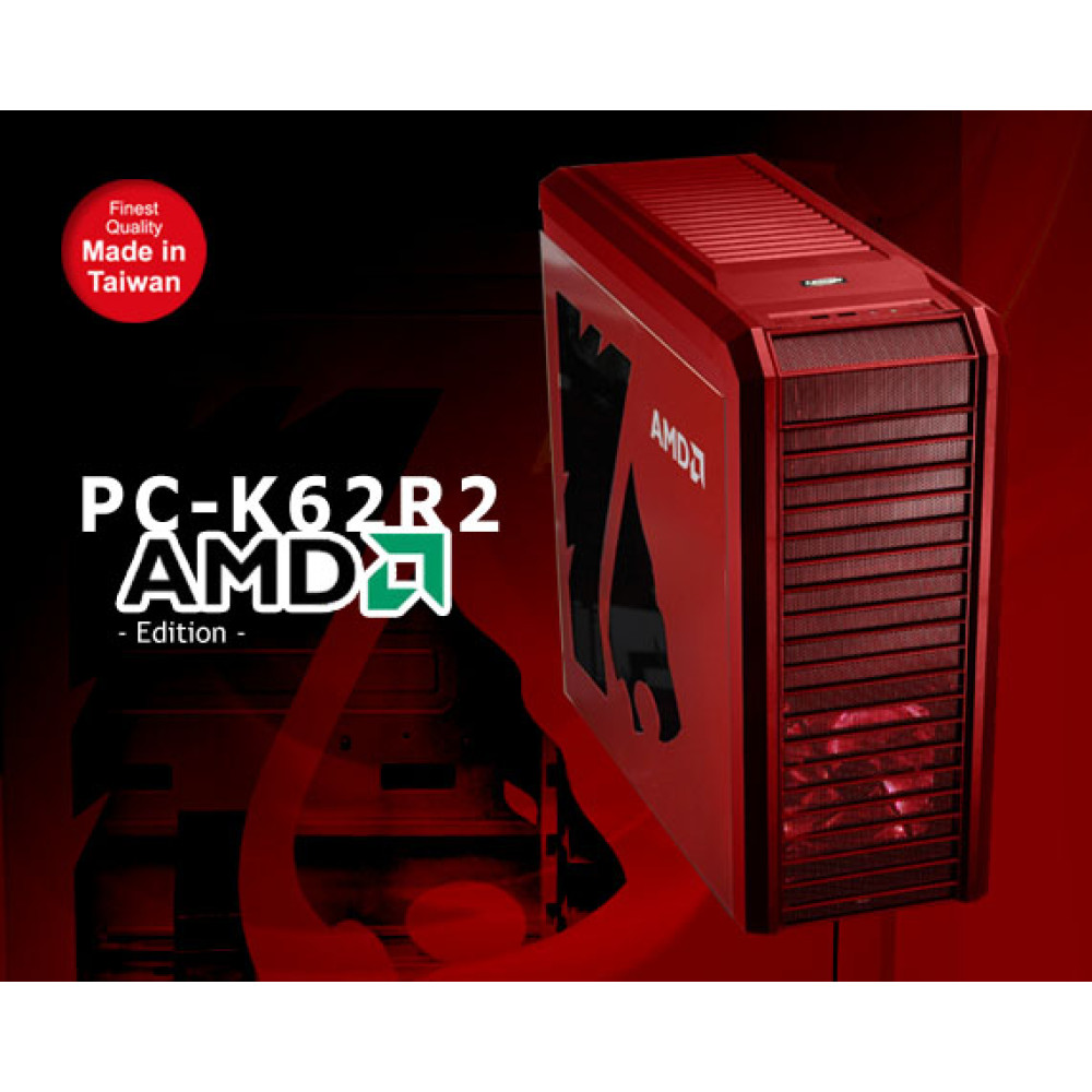 Cabinets : Buy LIAN LI Lancool Dragon Lord PC-K62R2 RED AMD ...